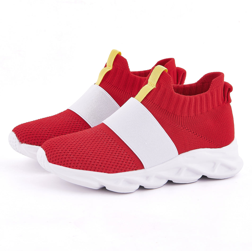 Sonic Shoes -Red Sonic Sneakers For Kids Boys Girls- Start From $25